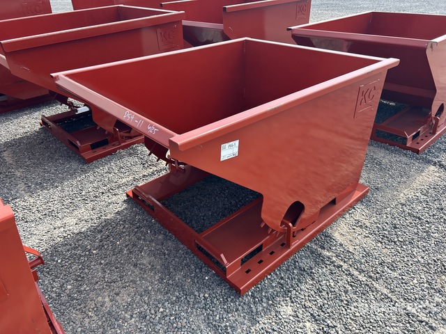 2025 Kit Containers 1.5YFT-SDH 5 ft 2 in 1.5 cyd Self-Dumping Hopper ...