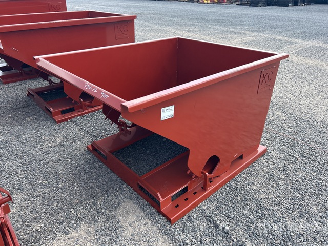 2025 Kit Containers 1.5YFT-SDH 5 ft 2 in 1.5 cyd Self-Dumping Hopper (Unused) | Ritchie Bros ...