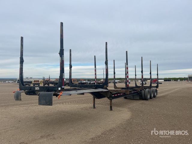 2020 FreFlyt 52 ft Tri/A Hayrack Log Trailer | Ritchie Bros. Auctioneers