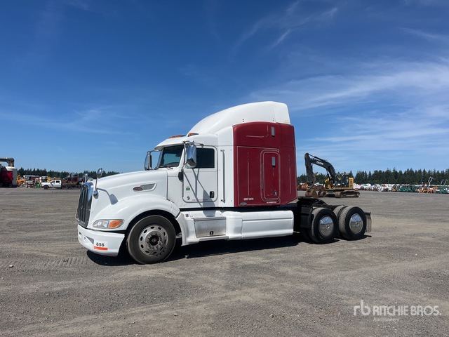2010 Peterbilt 386 6x4 T/A Sleeper Truck Tractor | Ritchie Bros. Auctioneers