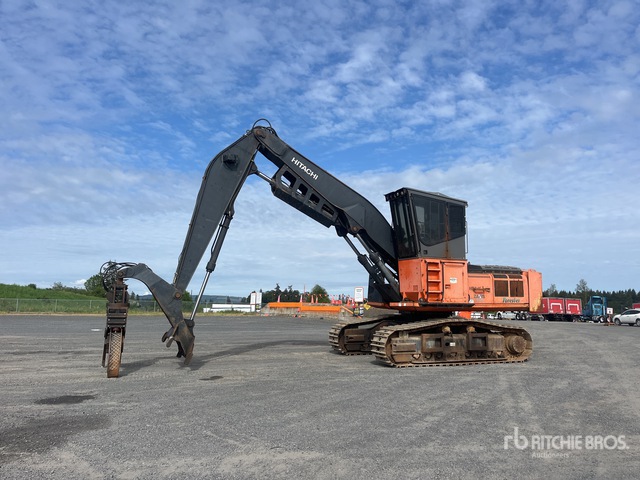 2011 Hitachi ZX370F-3 Heel Boom Log Loader | Ritchie Bros. Auctioneers