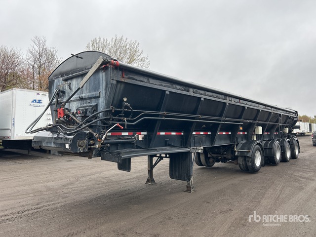 2015 Temisko DT 47 ft Quad/A Live Bottom Trailer | Ritchie Bros ...