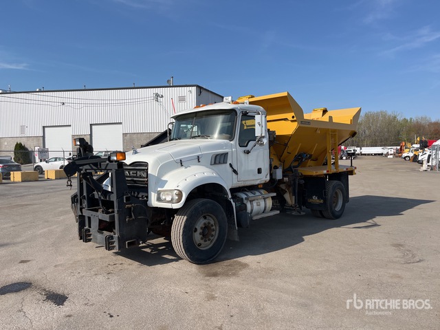 2008 Mack Granite GU712 Granite 4x2 Snow Plow Truck | Ritchie Bros ...