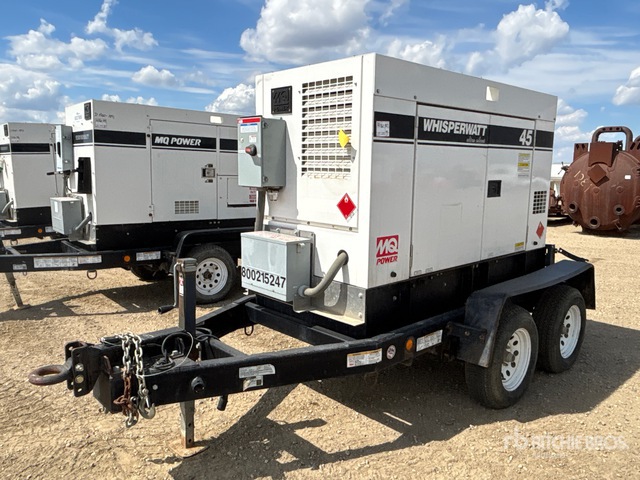 2018 Multiquip DCA45USI4CAN 36 kW Mobile Generator Set (Inoperable ...