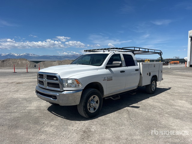 2018 Ram 3500HD 4x4 Crew Cab Utility Truck | Ritchie Bros. Auctioneers