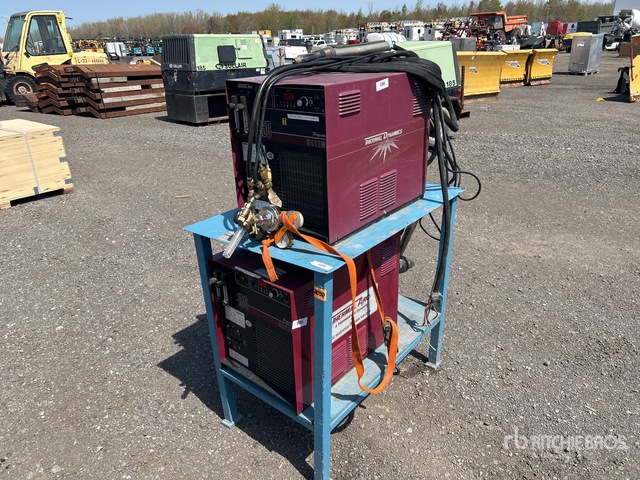 Quantity of (2) Thermal Arc Ultima 150 Skid-Mounted MIG Plasma Electric ...