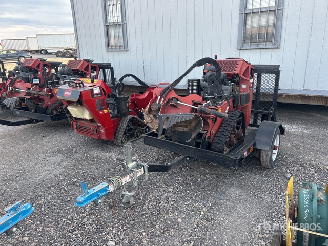 Toro STX-26 Tracked Stump Grinder w/2021 Teske Trailer | Ritchie Bros ...