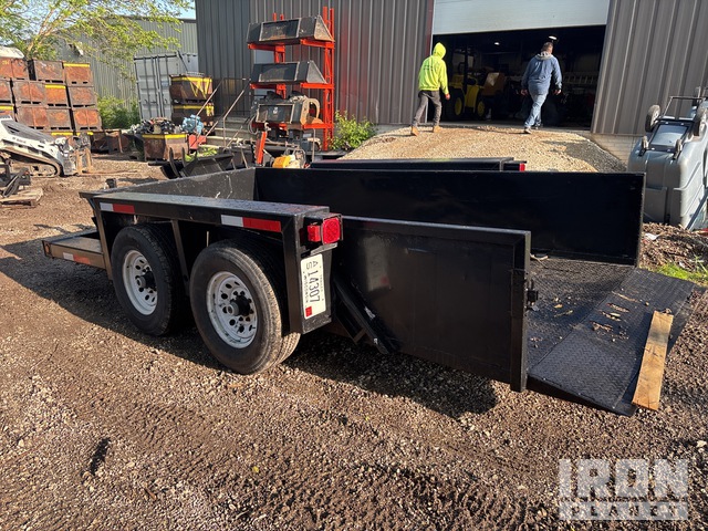 2008 JLG 13 ft T/A Ground Load Trailer in Waukesha, Wisconsin, United ...