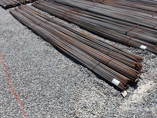 Quantity of (4) Bundles 1/2 in x 20 ft Rebar | Ritchie Bros. Auctioneers