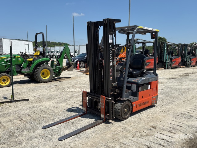 2022 Toyota 8FBE18U 2900 lb Electric Forklift | Ritchie Bros. Auctioneers
