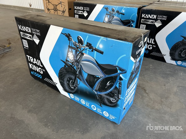 2024 Kandi Trail King e1500 Electric Mini Sport Bike (Unused) | Ritchie ...