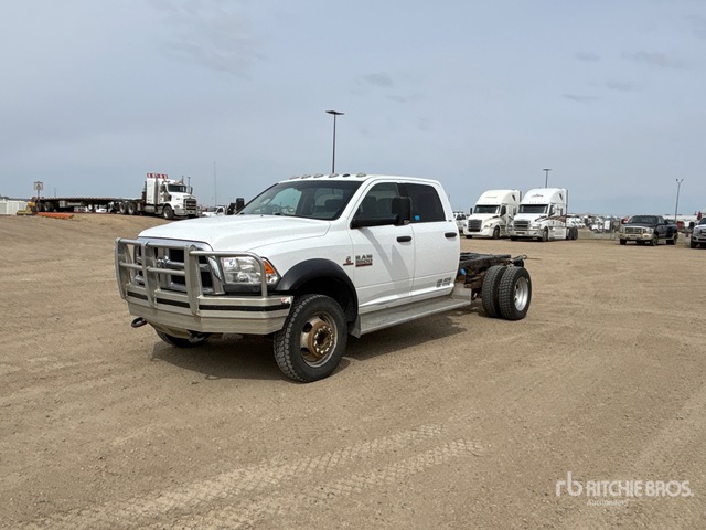 2015 Ram 5500 SLT 4x4 Crew Cab Cab and Chassis | Ritchie Bros. Auctioneers
