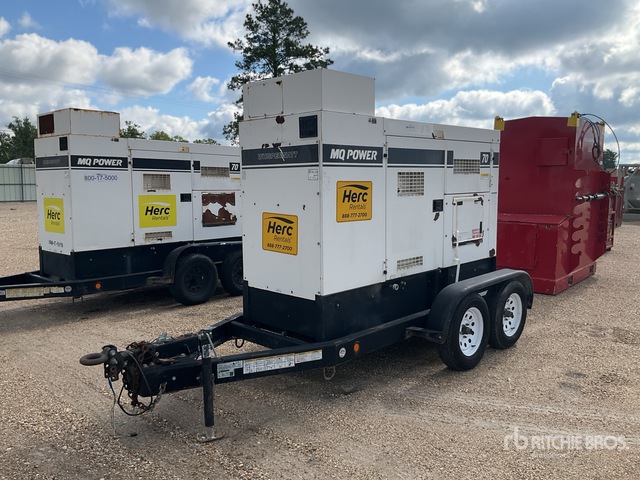 2017 Multiquip DCA-70SSIU4F 70 kW Mobile Generator Set | Ritchie Bros ...