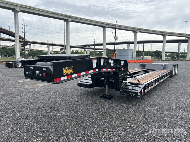 2025 Witzco RG-52 Tri/A Removable Gooseneck Lowboy Trailer (Unused) | Ritchie Bros. Auctioneers