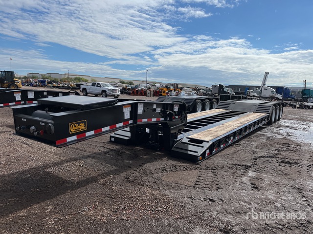 2025 Witzco RG52 Tri/A Removable Gooseneck Lowboy Trailer | Ritchie Bros. Auctioneers