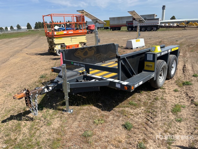 2015 JLG 7614 14 ft T/A Ground Load Trailer | Ritchie Bros. Auctioneers