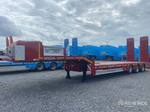 2025 ayhan unsal Tri/A Lowboy Trailer (Unused) | Ritchie Bros. Auctioneers