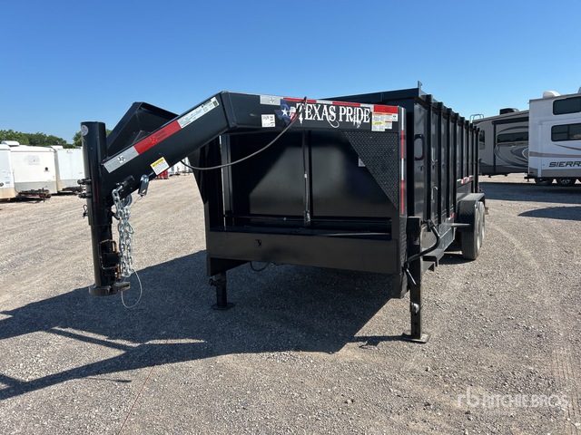 2025 Texas Pride Trailers 18 ft T/A Gooseneck Tipping Utility Trailer ...
