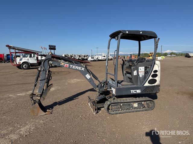 2013 Terex TC16 Mini Excavator | Ritchie Bros. Auctioneers