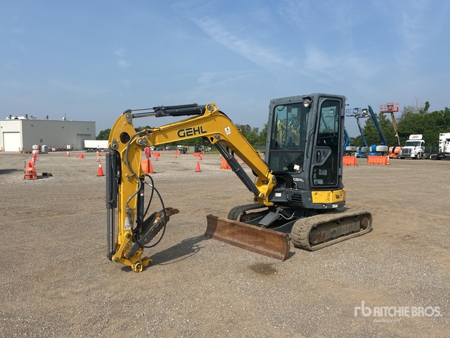 2018 Gehl Z35 Mini Excavator | Ritchie Bros. Auctioneers