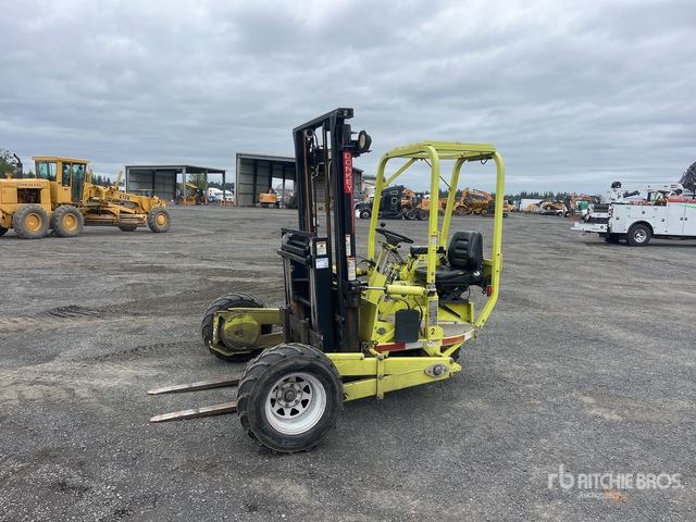 2014 Donkey D12-4K 4000 lb 3x3 Truck Mounted Forklift | Ritchie Bros ...