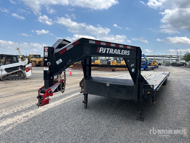 2023 PJ Trailers 3F492 40 ft T/A Gooseneck Flatbed Trailer | Ritchie ...