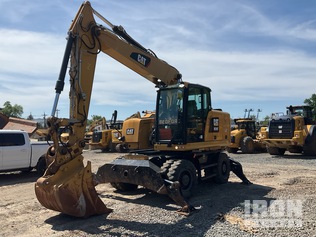 2018 Cat M316F Wheel Excavator in Piscataway, New Jersey, United States ...