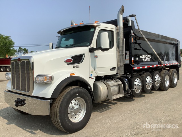 2025 Peterbilt 567 12x4 Autocarro ribaltabile 5 assi | Ritchie Bros ...
