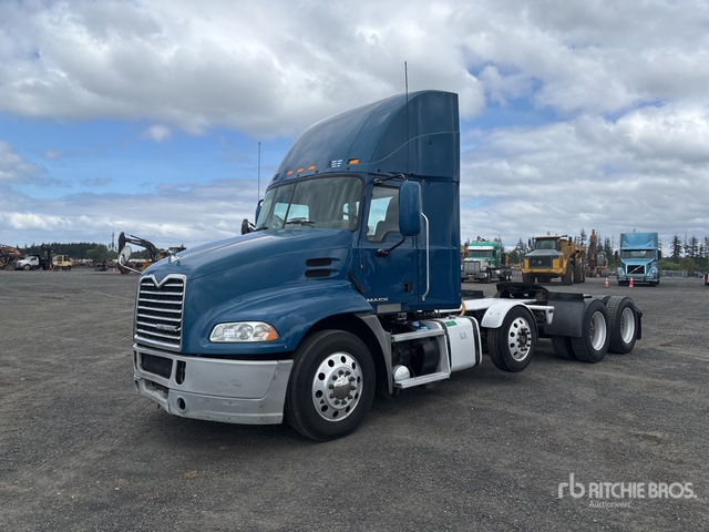 2013 Mack CXU613 8x4 Tri/A Day Cab Truck Tractor | Ritchie Bros ...