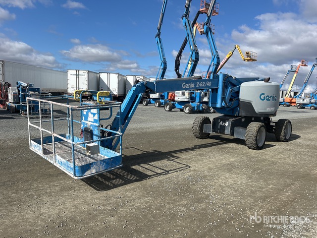 2015 Genie Z62-40 4WD Diesel Plataforma Elevadora Articulada | Ritchie ...