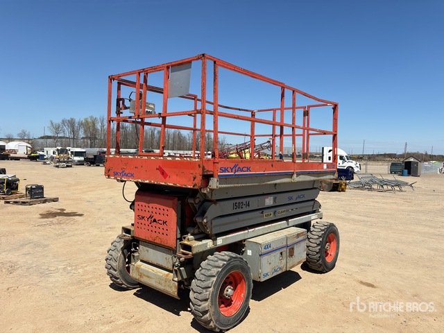 2009 Skyjack SJ7127 RT 4x4 Dual Fuel Scissor Lift | Ritchie Bros ...
