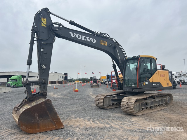 2022 Volvo EC160EL Tracked Excavator | Ritchie Bros. Auctioneers