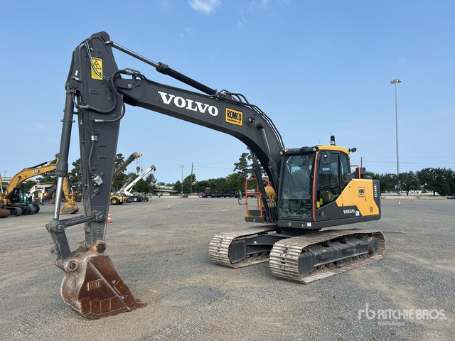 2022 Volvo EC160EL Tracked Excavator | Ritchie Bros. Auctioneers
