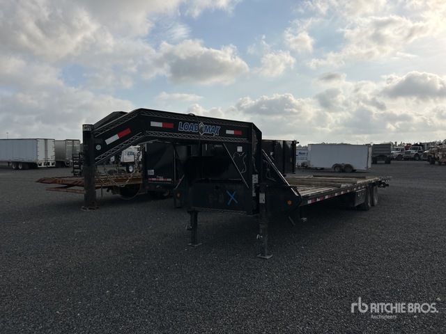 2016 Load Trail 32 ft T/A Gooseneck Remorque Pour Équipement ...