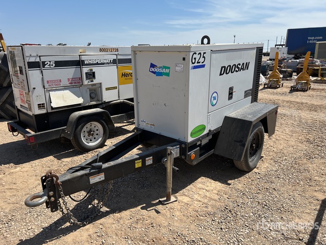 2017 Doosan G25 20 kW Mobile Generator Set | Ritchie Bros. Auctioneers