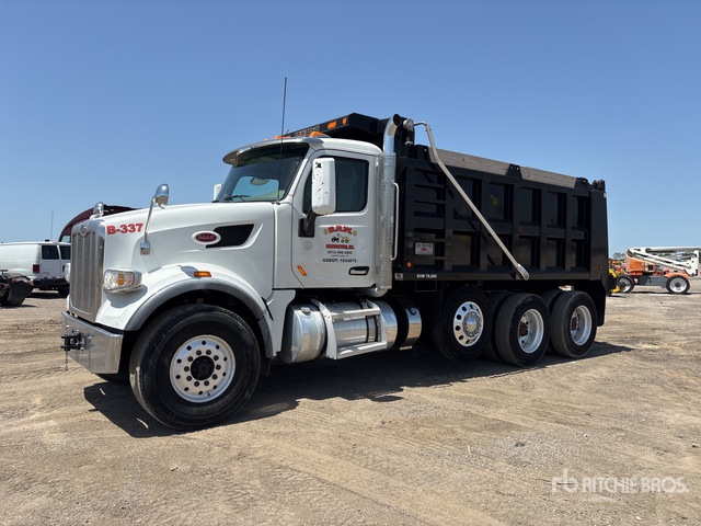 2021 Peterbilt 567 8x4 Tri/A Dump Truck | Ritchie Bros. Auctioneers