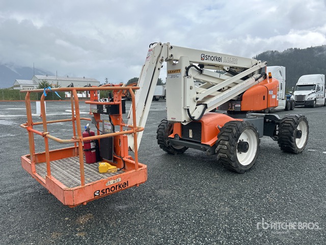2016 Snorkel A46-JRT 4WD Diesel Articulating Boom Lift | Ritchie Bros ...