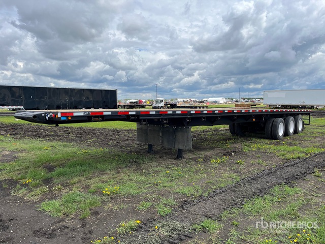 1997 Mond 53 ft Tri/A Flatbed Trailer | Ritchie Bros. Auctioneers