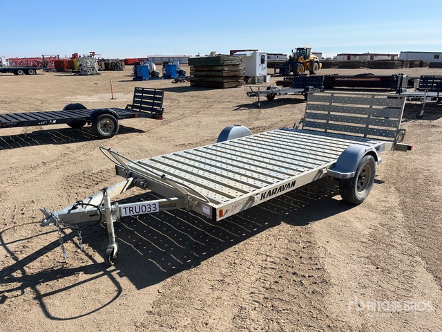 2020 Karvan Trailers 13 ft S/A Equipment Trailer | Ritchie Bros ...