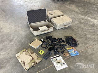 Surplus (4) Iris Technology Spaces II Solar Portable Communications ...