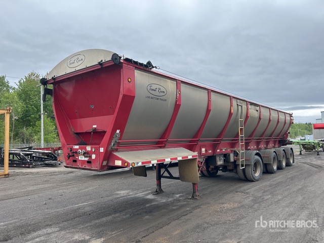 2019 Trout River 47 ft Quad/A Live Bottom Trailer | Ritchie Bros ...