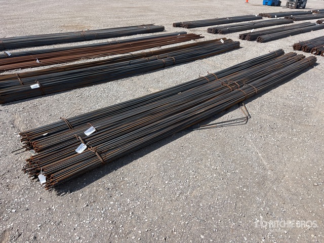 Quantity of (4) 20ft Bundles Of DA-615 G60 C1 5/8 in Rebar | Ritchie ...