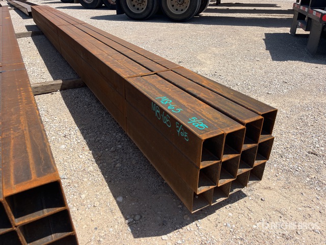 Quantity of (12) 5 in x 4 in x 24 ft 11 ga Rectangular Steel Tubing ...