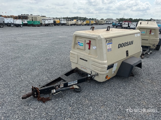 2016 Doosan P185WDO-T4F 185 cfm Mobile Air Compressor | Ritchie Bros ...