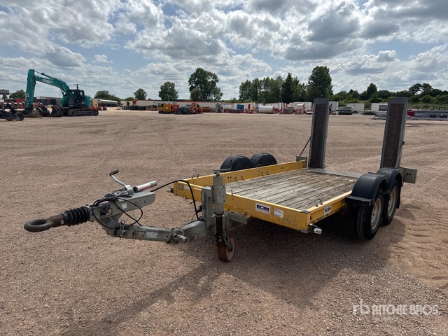 2018 ECIM 2AF350 T/A Remorque 2 Essieux Lowboy Trailer | Ritchie Bros ...