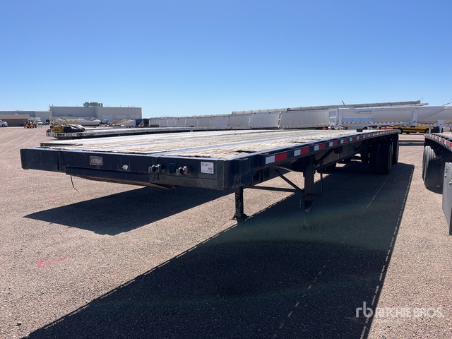 2003 Utility FS2CHS 48 ft T/A Spread Axle Flatbed Trailer | Ritchie ...