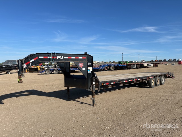 2022 PJ Trailer LS323 33 ft Tri/A Gooseneck Equipment Trailer | Ritchie ...