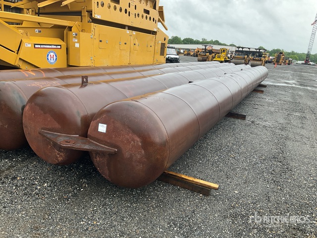 Quantity of (2) 6 ft x 51 ft 6 in Pipe Pontoon | Ritchie Bros. Auctioneers