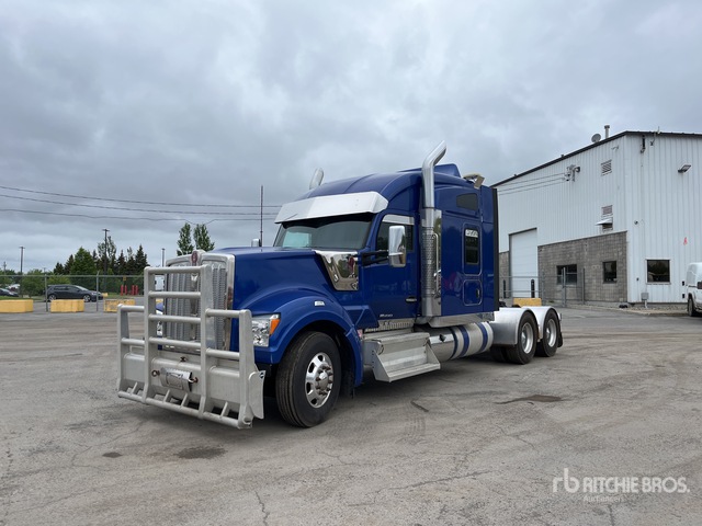 2020 Kenworth W990 6x4 T/A Sleeper Truck Tractor | Ritchie Bros ...