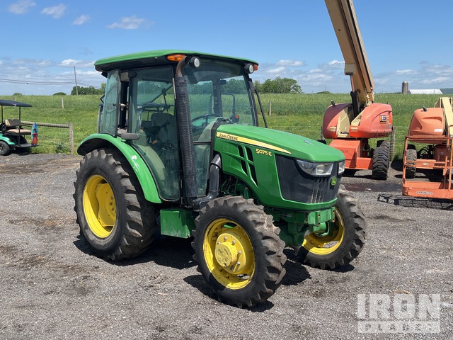2018 John Deere 5075E 4WD Utility Tractor in New Holland, Pennsylvania ...